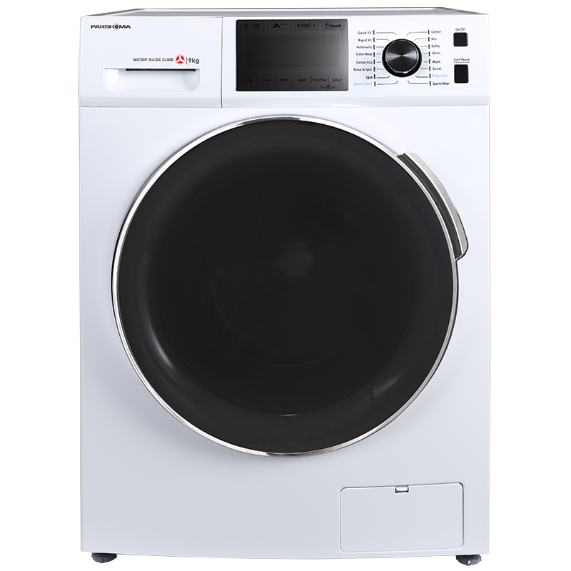 ماشین لباسشویی پاکشوما مدل BWF40106 سفید - نمایشگاه بی‌نظیر